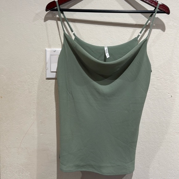 DNA couture | Tops | Sage Green Strap Top | Poshmark